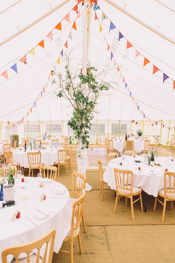 party flags | Lucky Wedding Rental